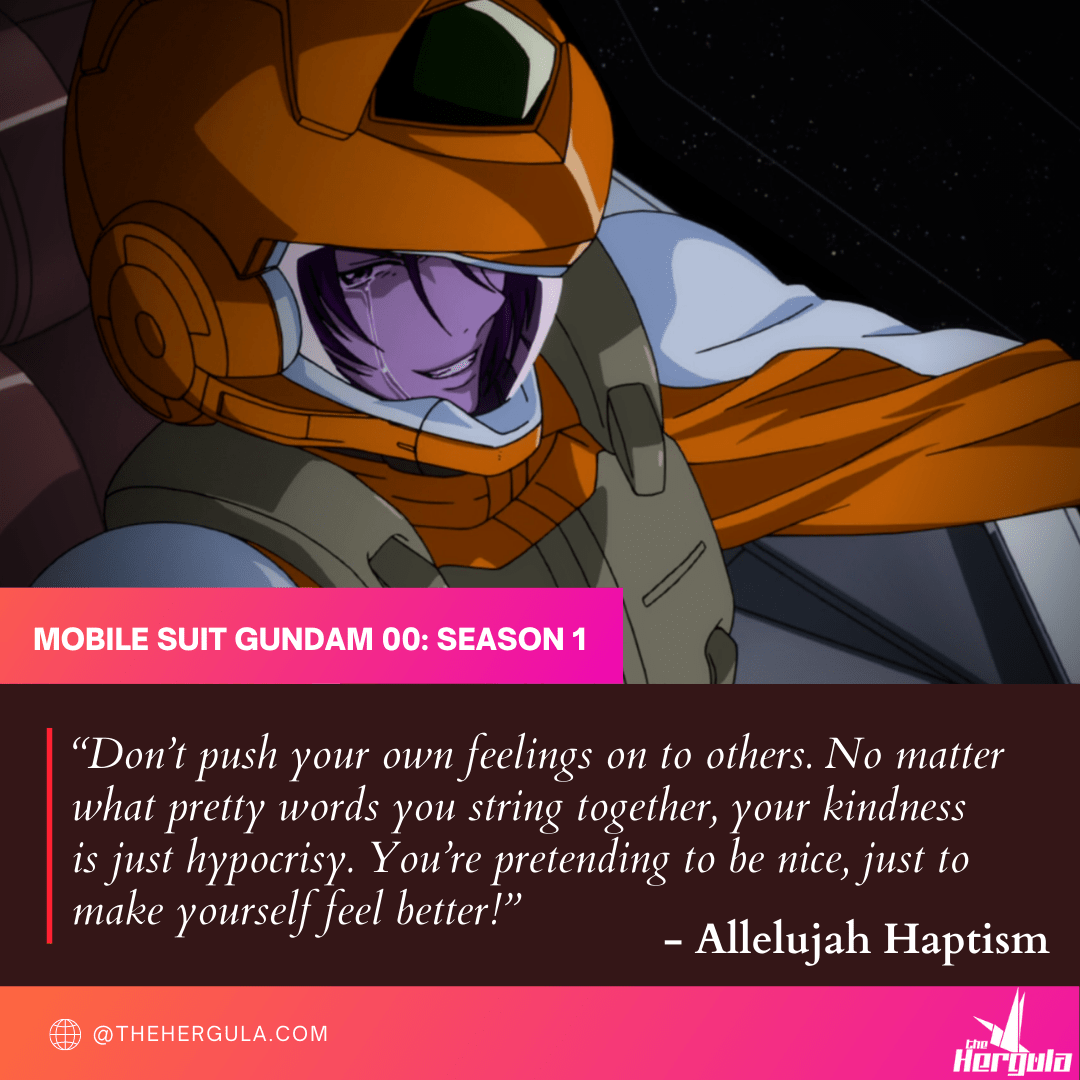 Top 10 Gundam 00 Quotes (Season 1) | The Hergula