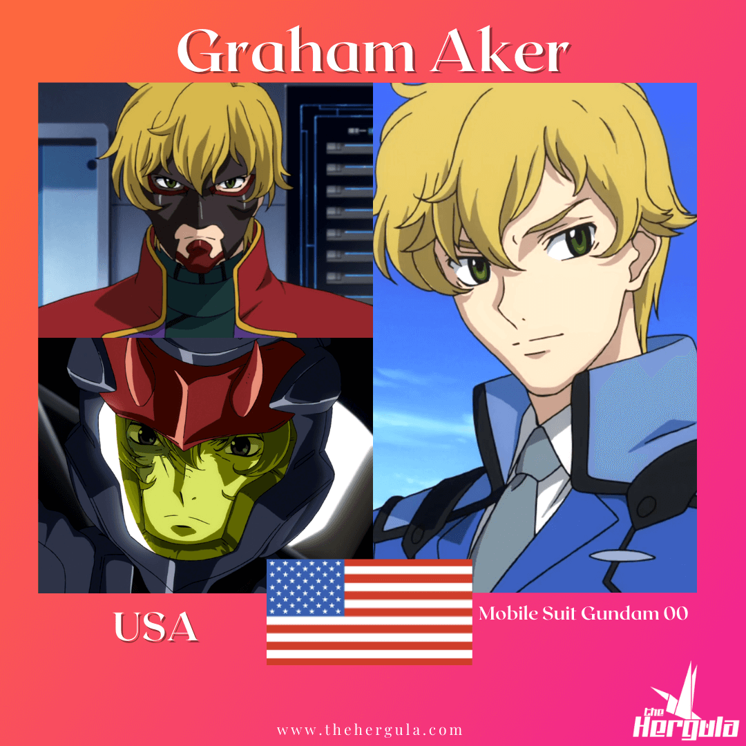 The Nationality of Every Gundam 00 Character | The Hergula