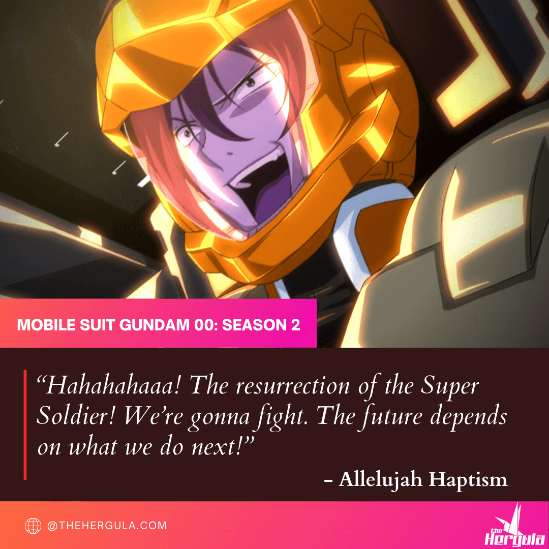 Top 10 Gundam 00 Quotes (Season 2) | The Hergula