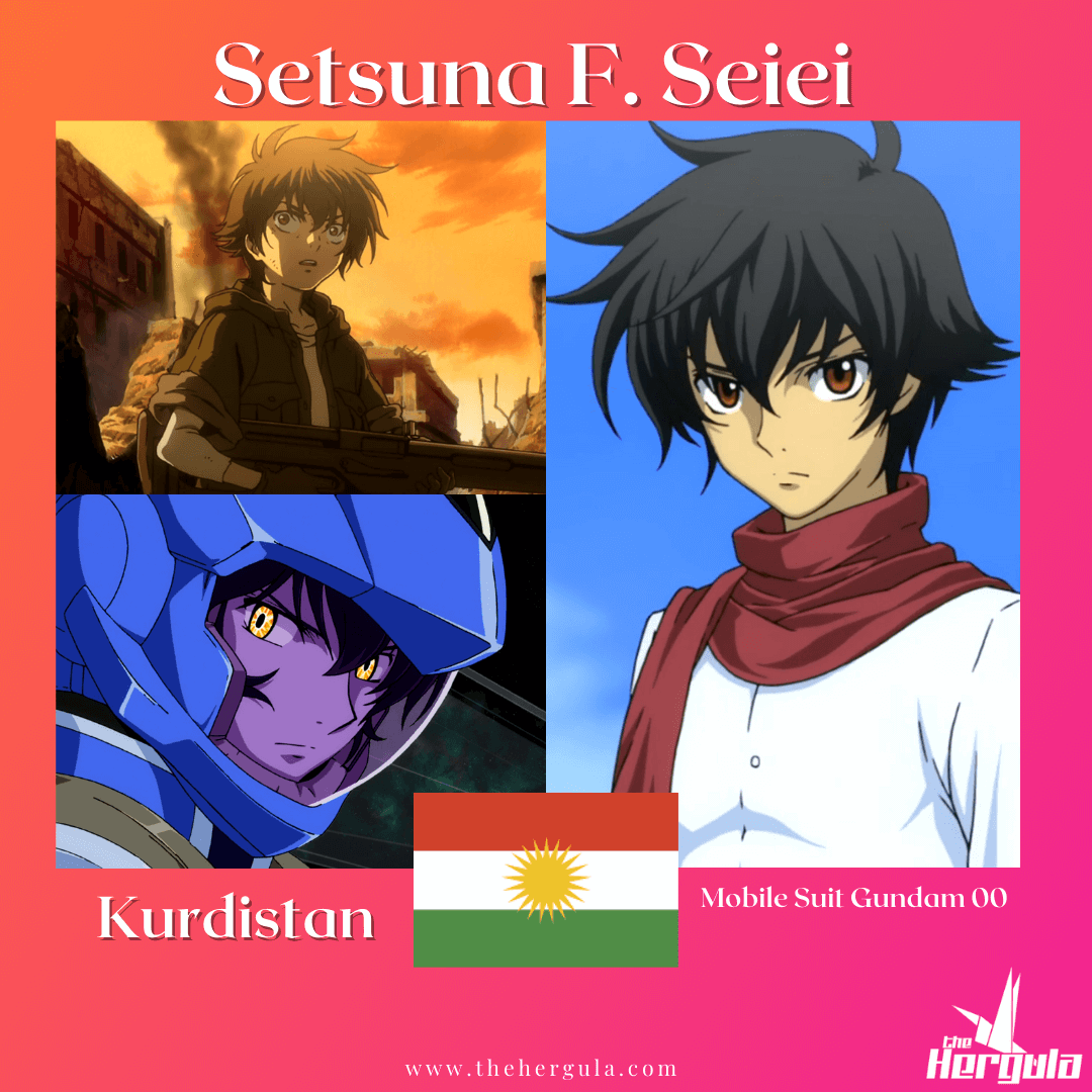 The Nationality of Every Gundam 00 Character | The Hergula