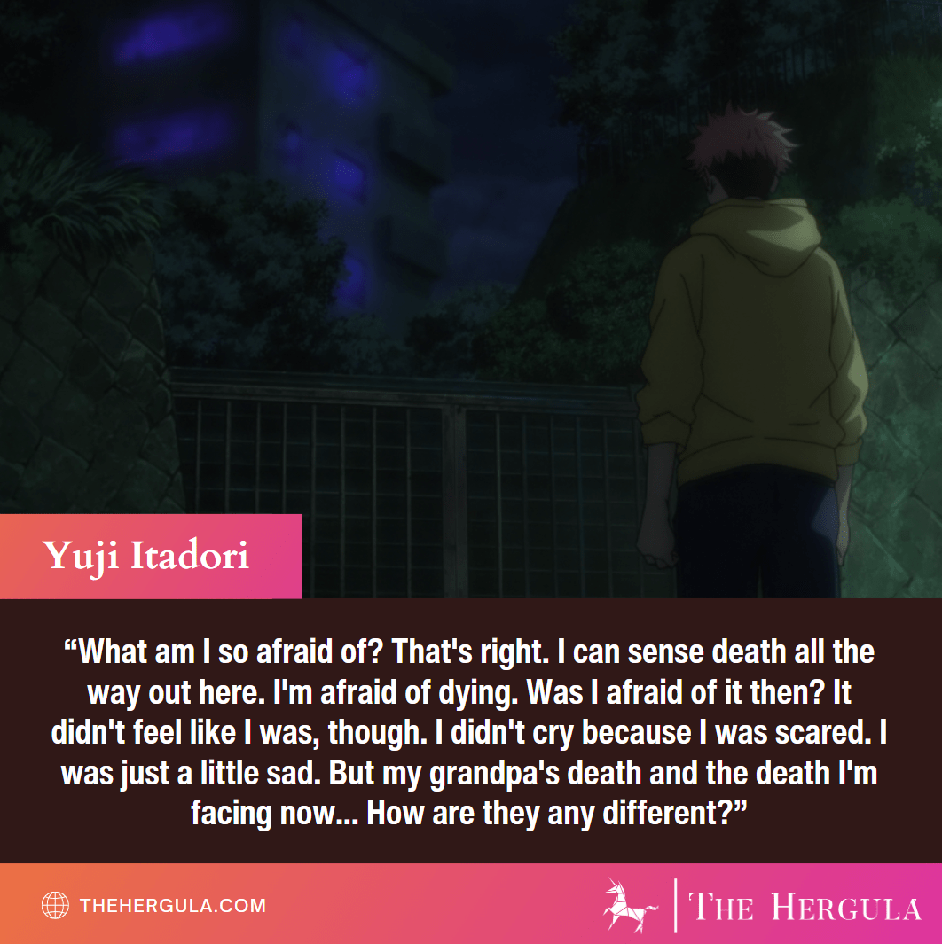 The 18 Best Quotes of Jujutsu Kaisen: Episode 1 | The Hergula