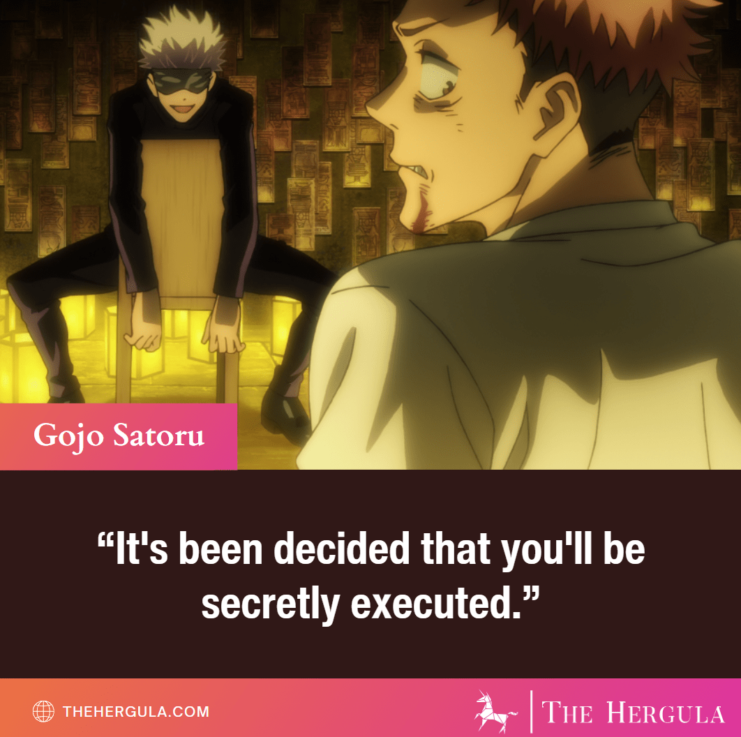 The 18 Best Quotes of Jujutsu Kaisen: Episode 1 | The Hergula