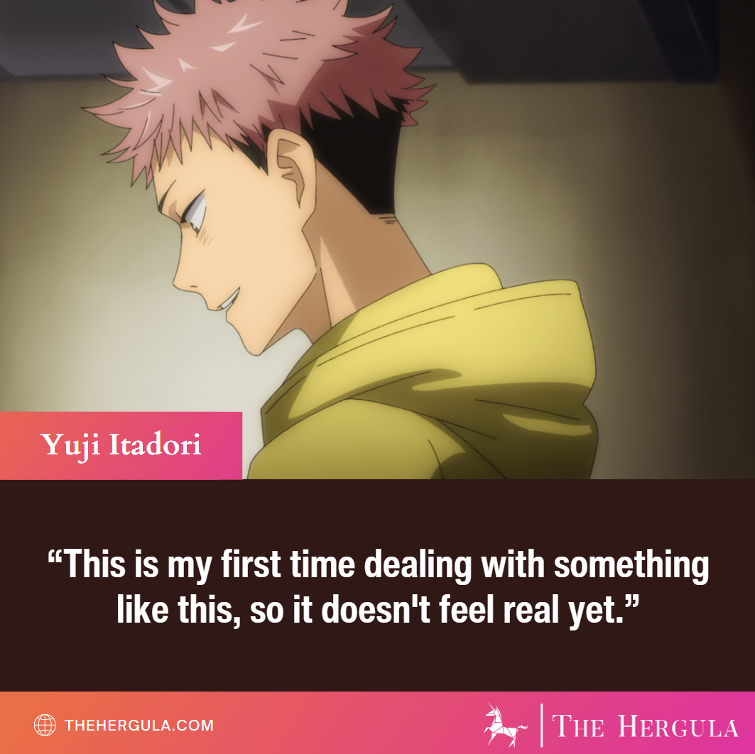 The 18 Best Quotes of Jujutsu Kaisen: Episode 1 | The Hergula