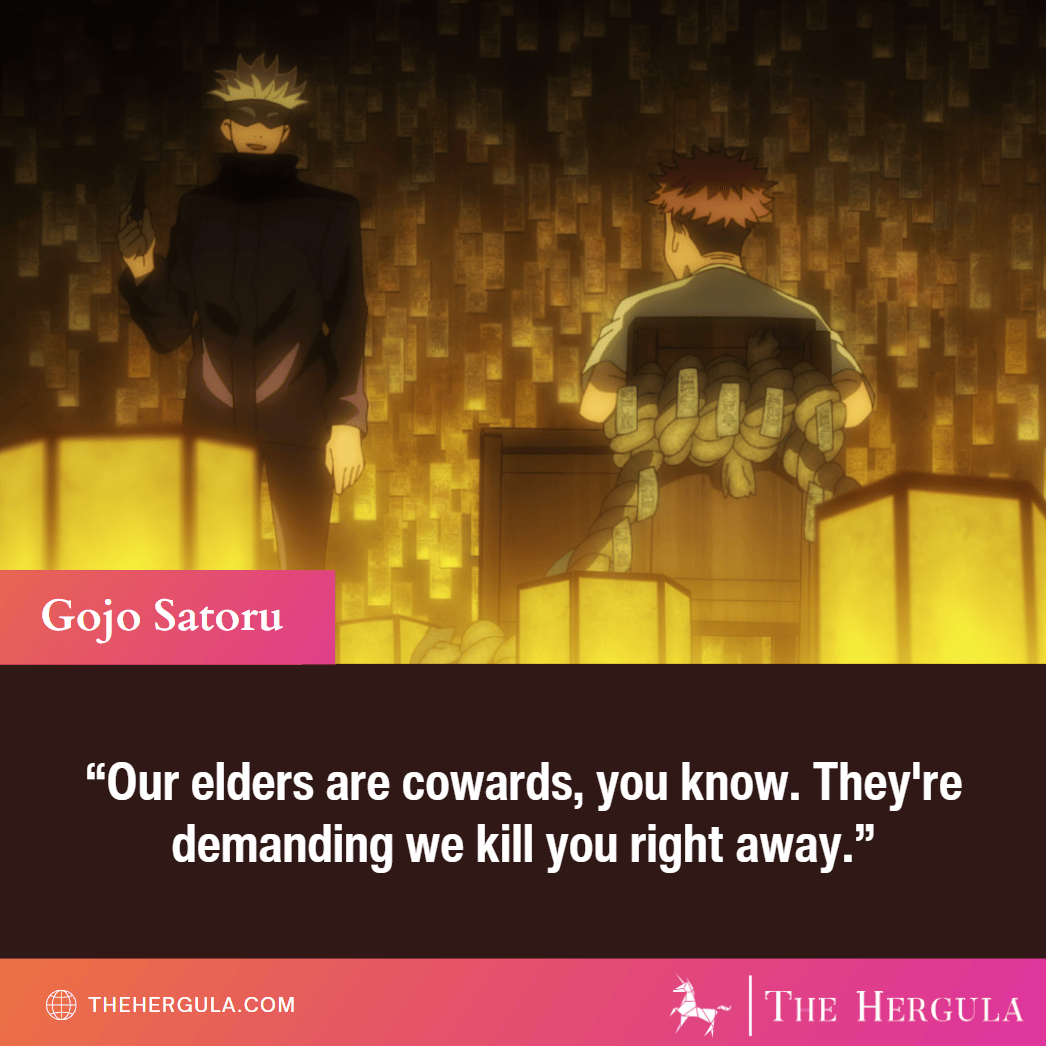 The 21 Best Quotes of Jujutsu Kaisen: Episode 2 | The Hergula