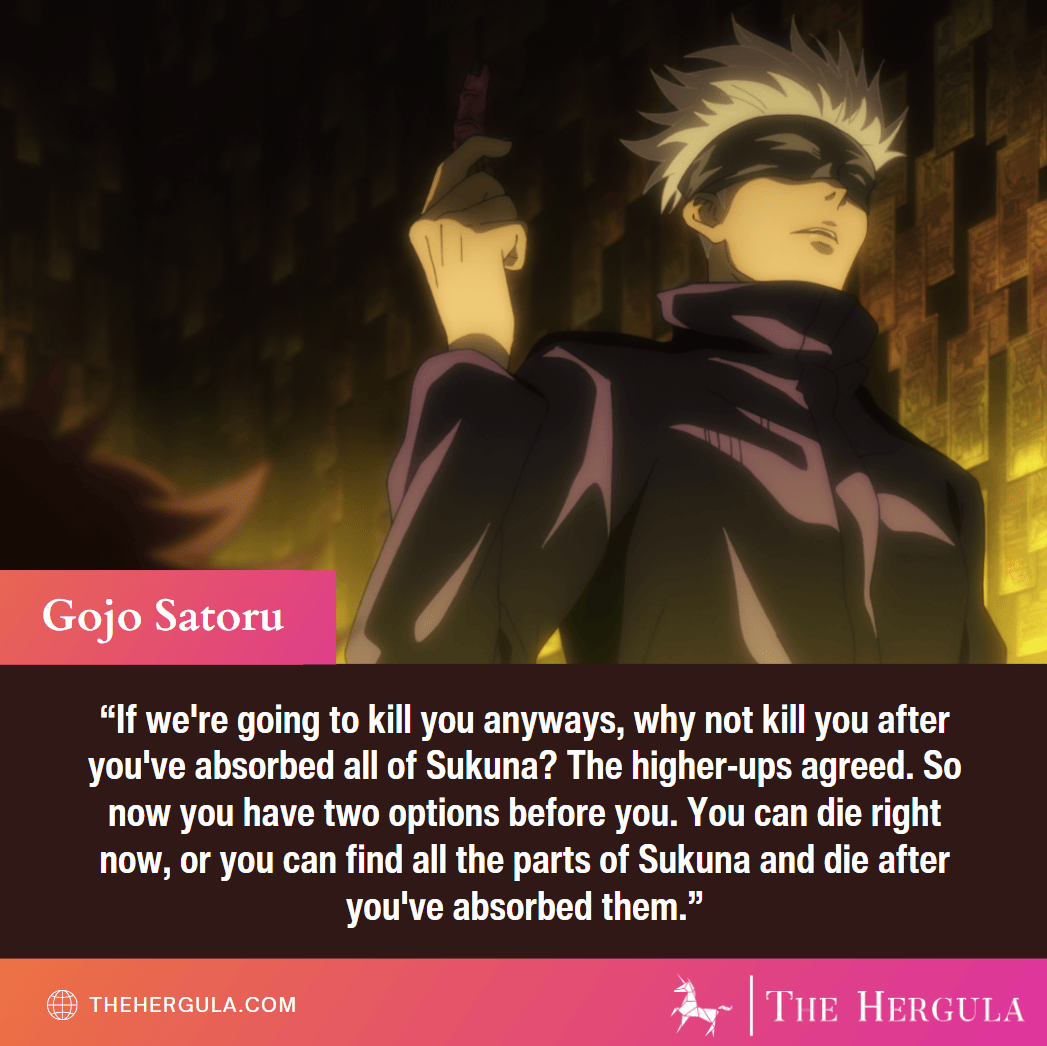 The 21 Best Quotes of Jujutsu Kaisen: Episode 2 | The Hergula
