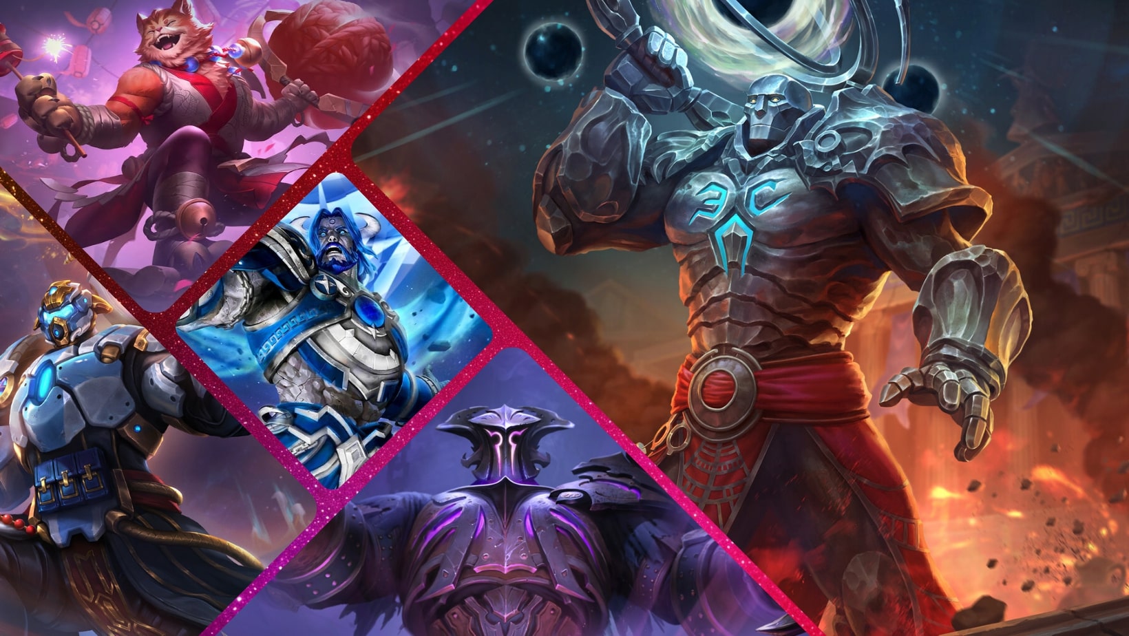 Smite: Top 5 Atlas Skins | The Hergula